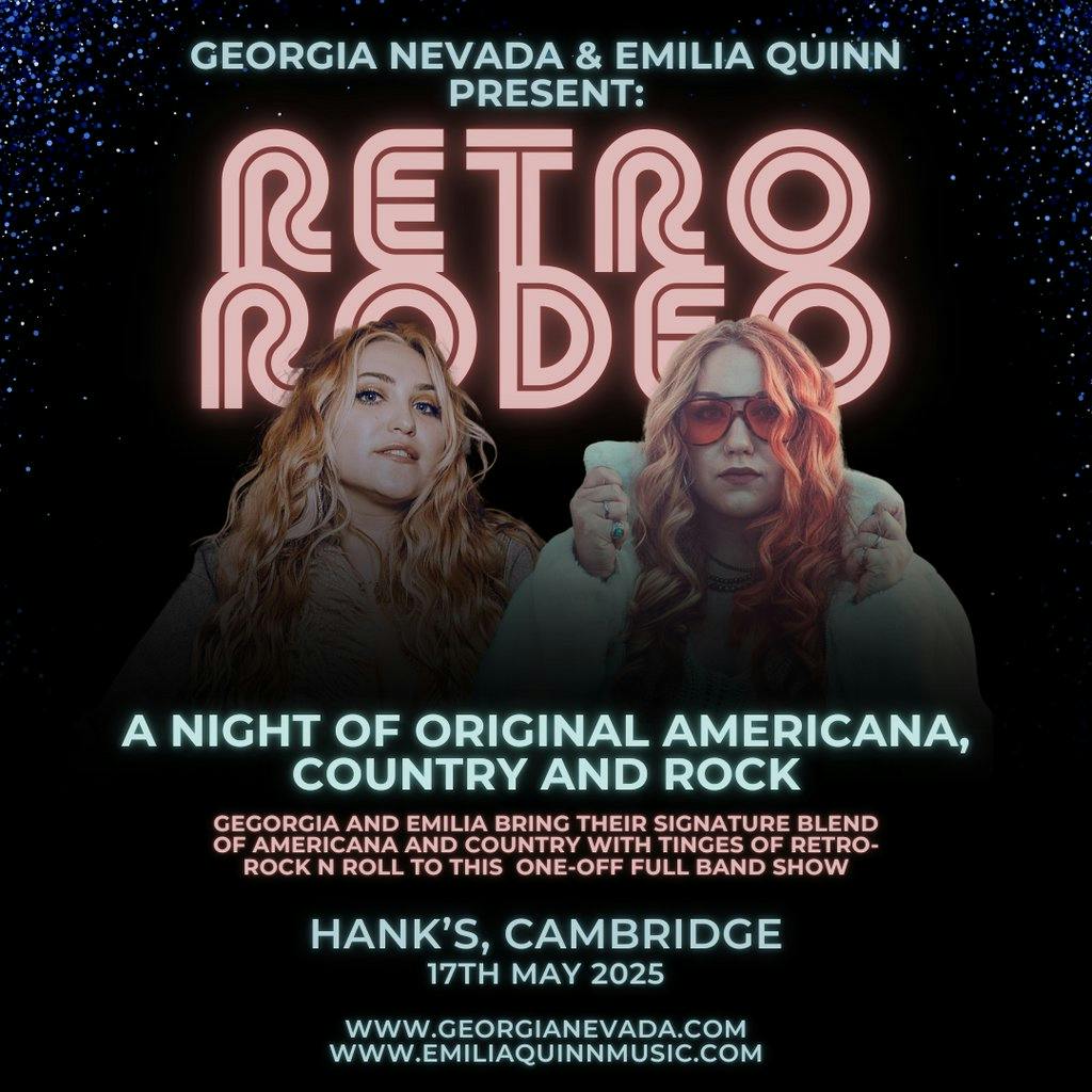 Retro Rodeo with Emilia Quinn and Georgia Nevada | Hank's Cambridge ...