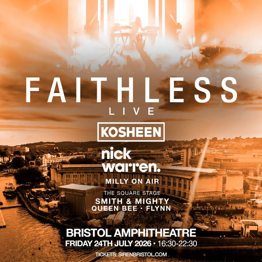 Tickets: Faithless [LIVE] on Bristol Harbourside | Siren | Bristol ...