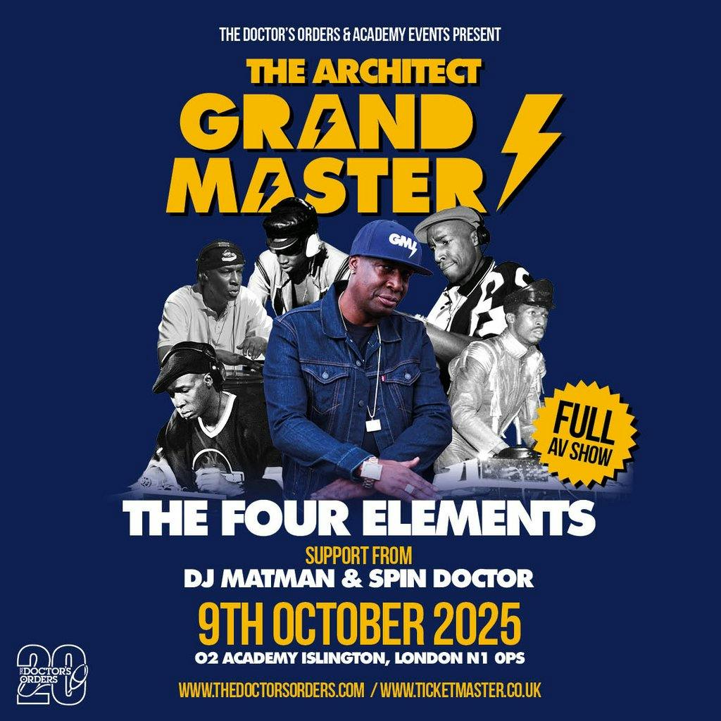 Tickets: Grandmaster Flash | O2 Academy Islington London London Thu 09 ...