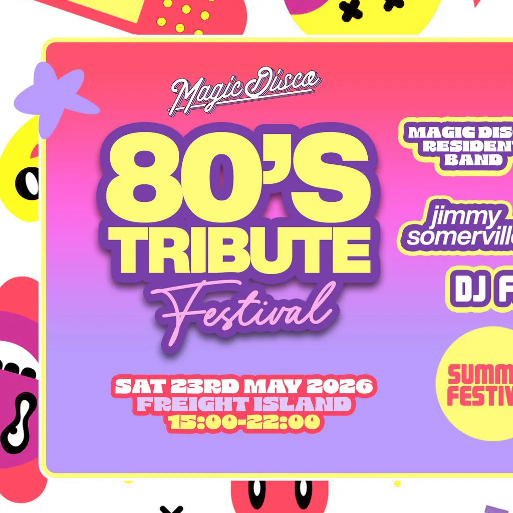 Back to the 80's Summer Festival - Freight Island Manchester | Freight ...