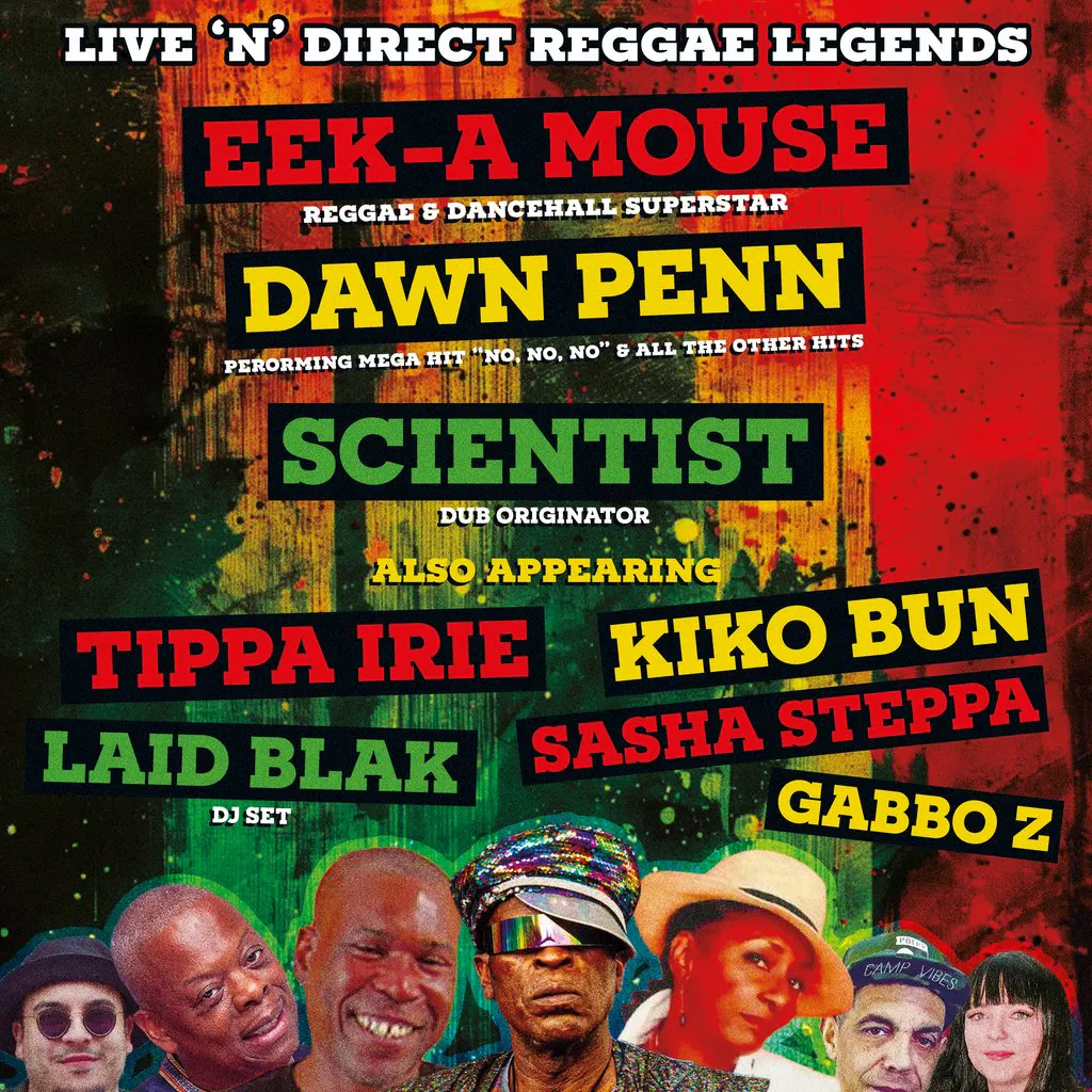 Eek A Mouse, Dawn Penn,Scientist,- Sat 31st Jan - Motion Bristol ...