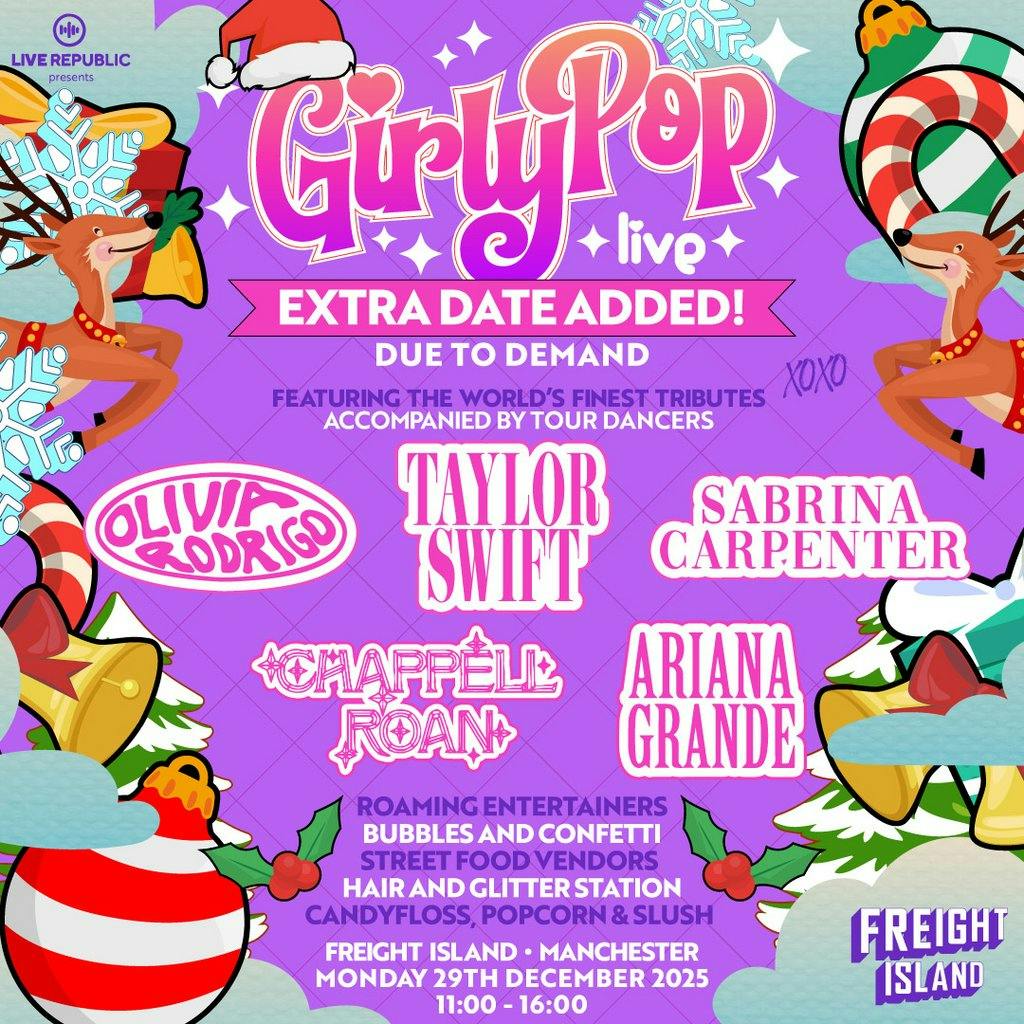 Tickets: GirlyPop Live Xmas 2 | Freight Island, Manchester | SOLD OUT!!! | Freight Island ...
