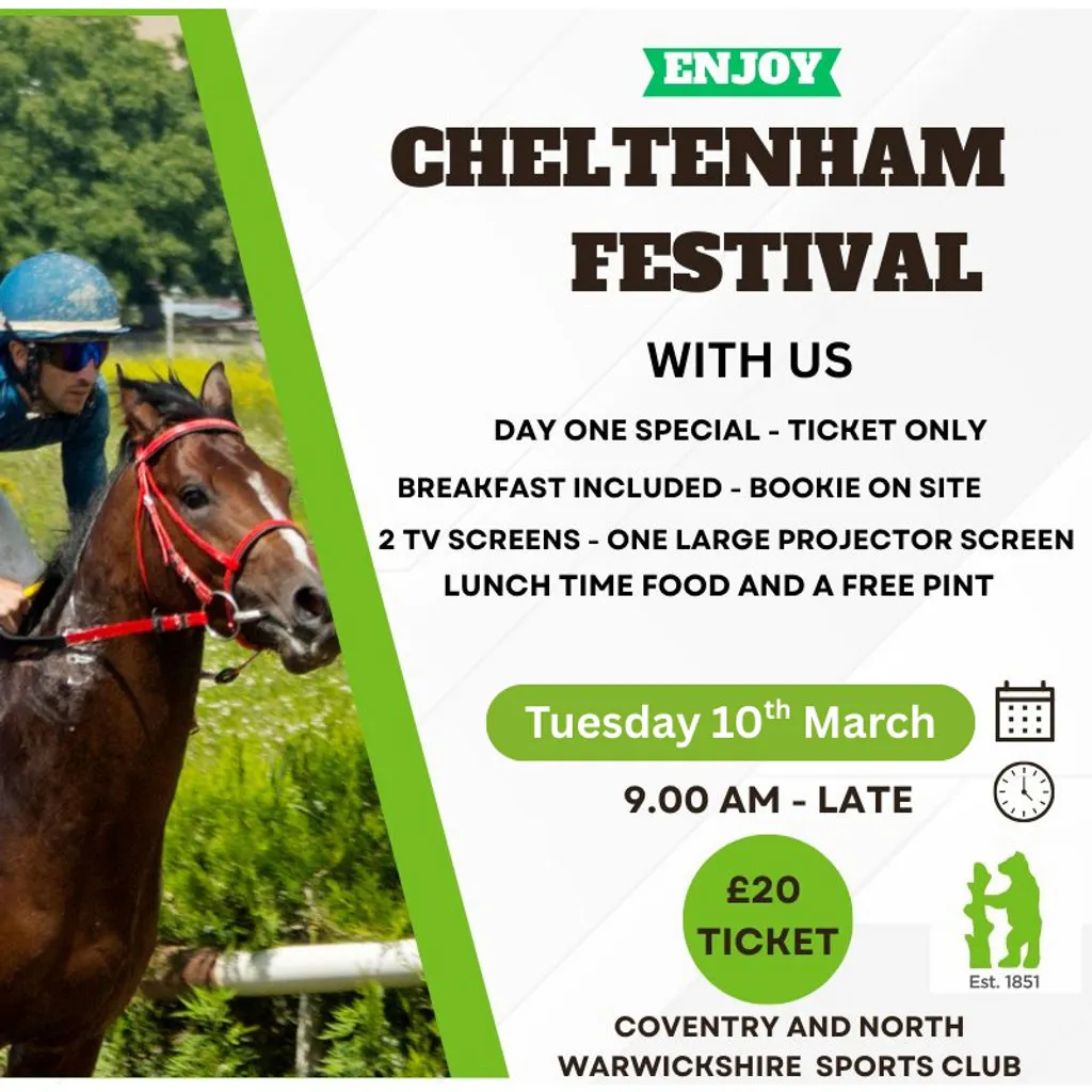 Cheltenham Festival - Day 1 - Tuesday 10th March 2026 | Coventry And ...