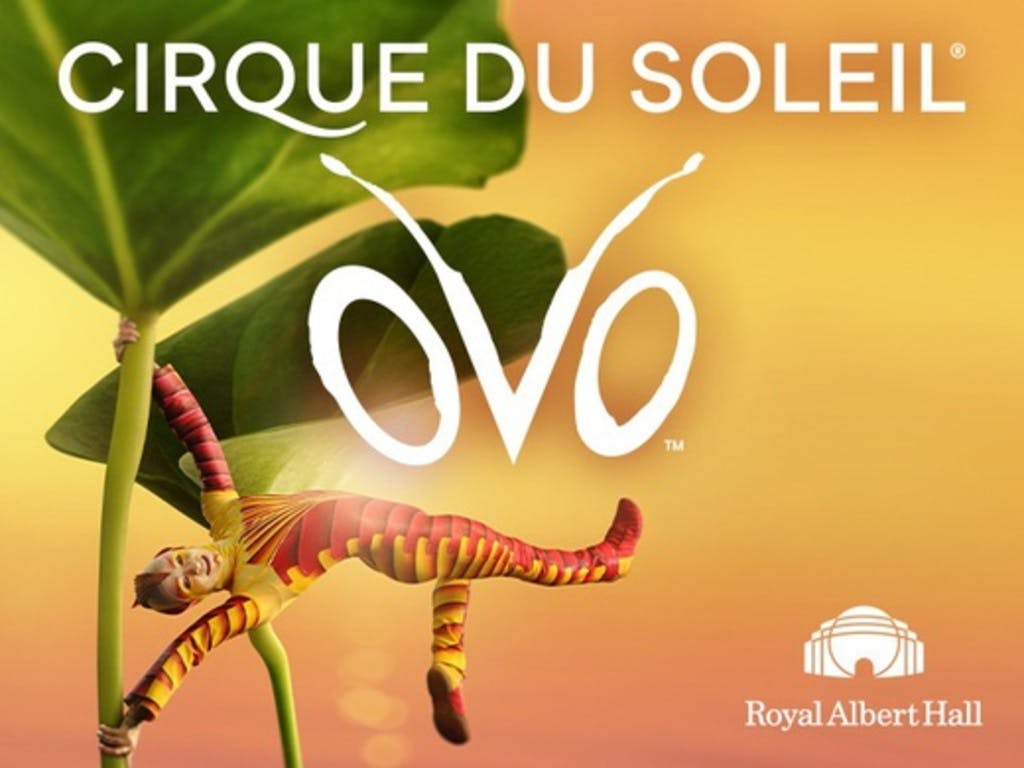 Tickets: Cirque Du Soleil: Ovo | The Royal Albert Hall London Wed 28 ...