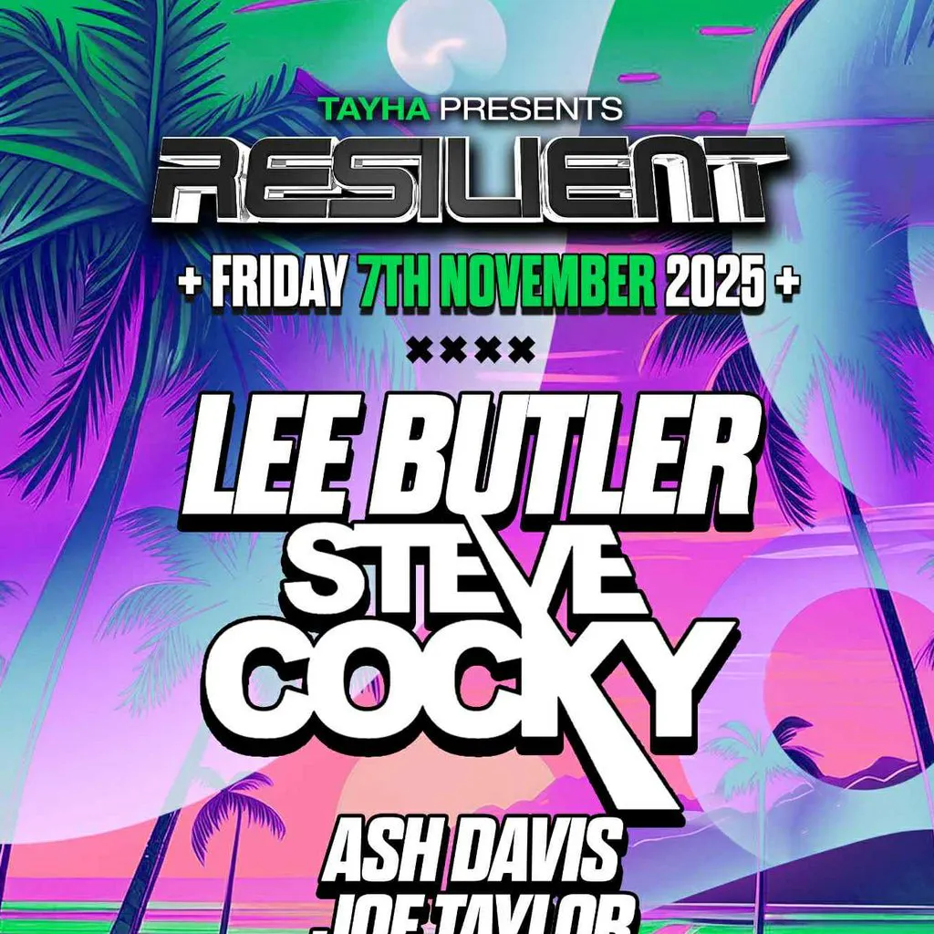 Resilient pres. Lee Butler & Steve Cocky | Bonobo Bar And Canteen ...