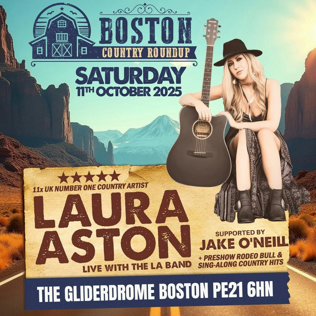 Boston Country Roundup - Feat Laura Aston | The Gliderdome BOSTON Sat ...