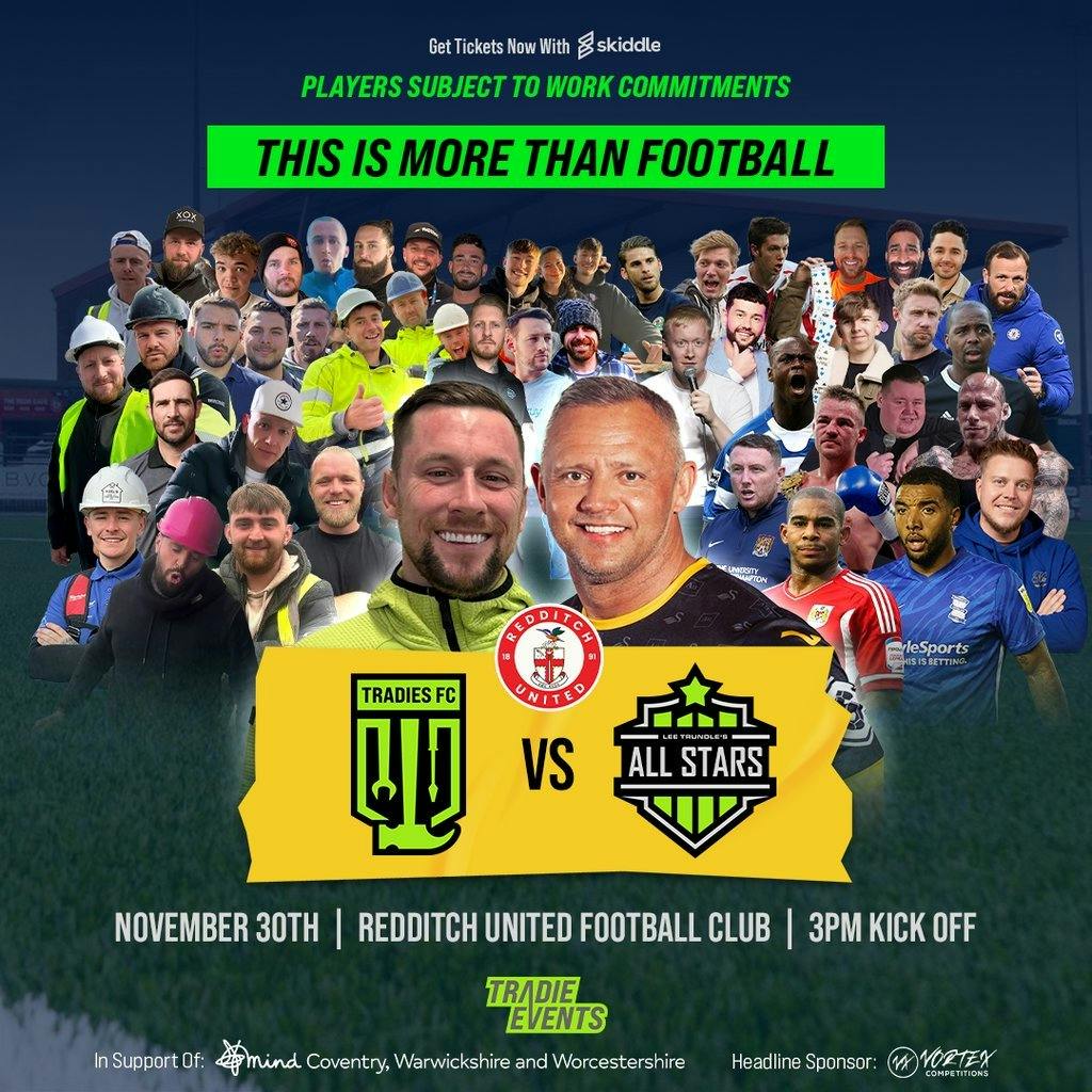 Tickets: Lee Trundle's All Stars vs Tradies FC | Trefelin Football Club ...