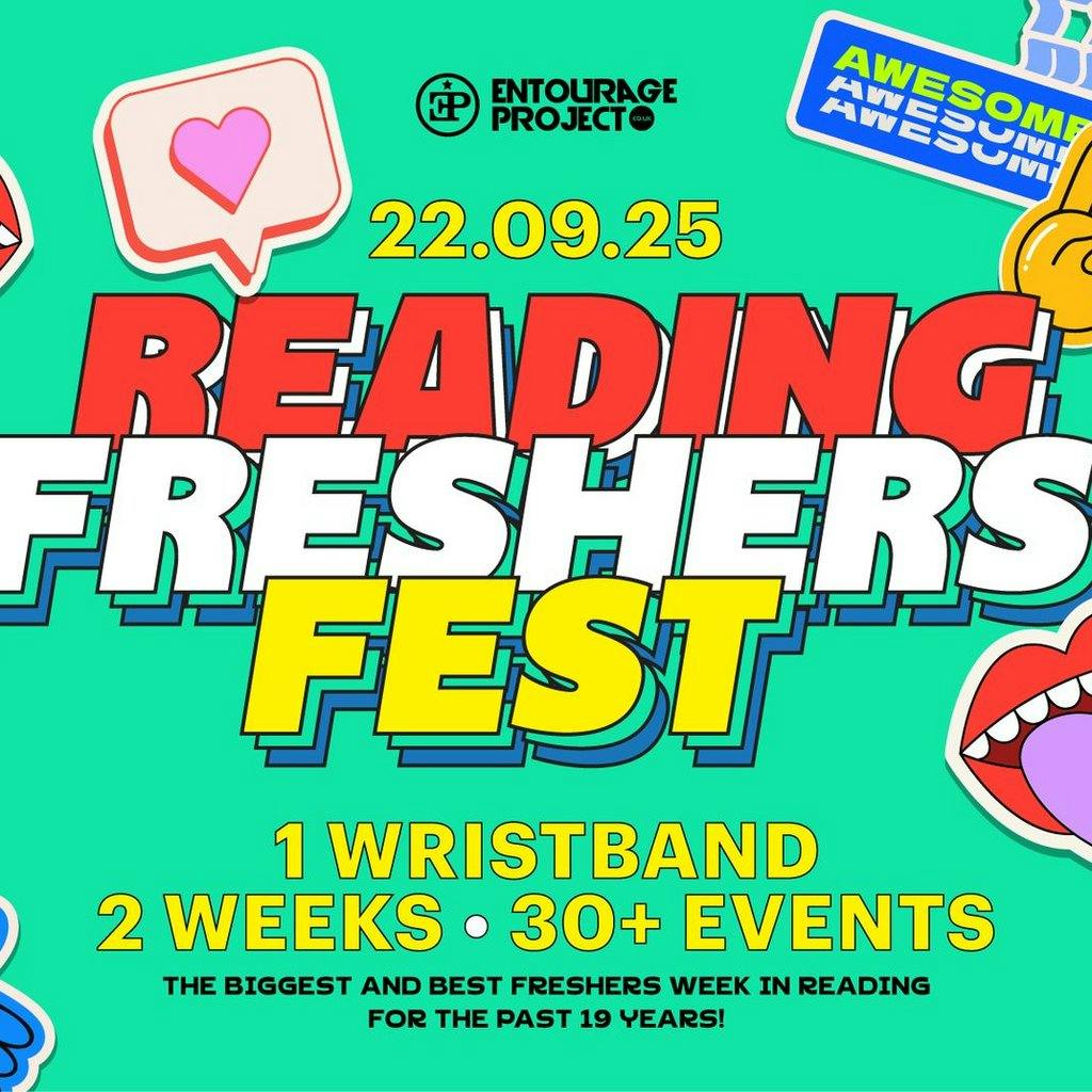 Reading Freshers Fest 25/26 - ON SALE NOW! | Reading Students Union ...