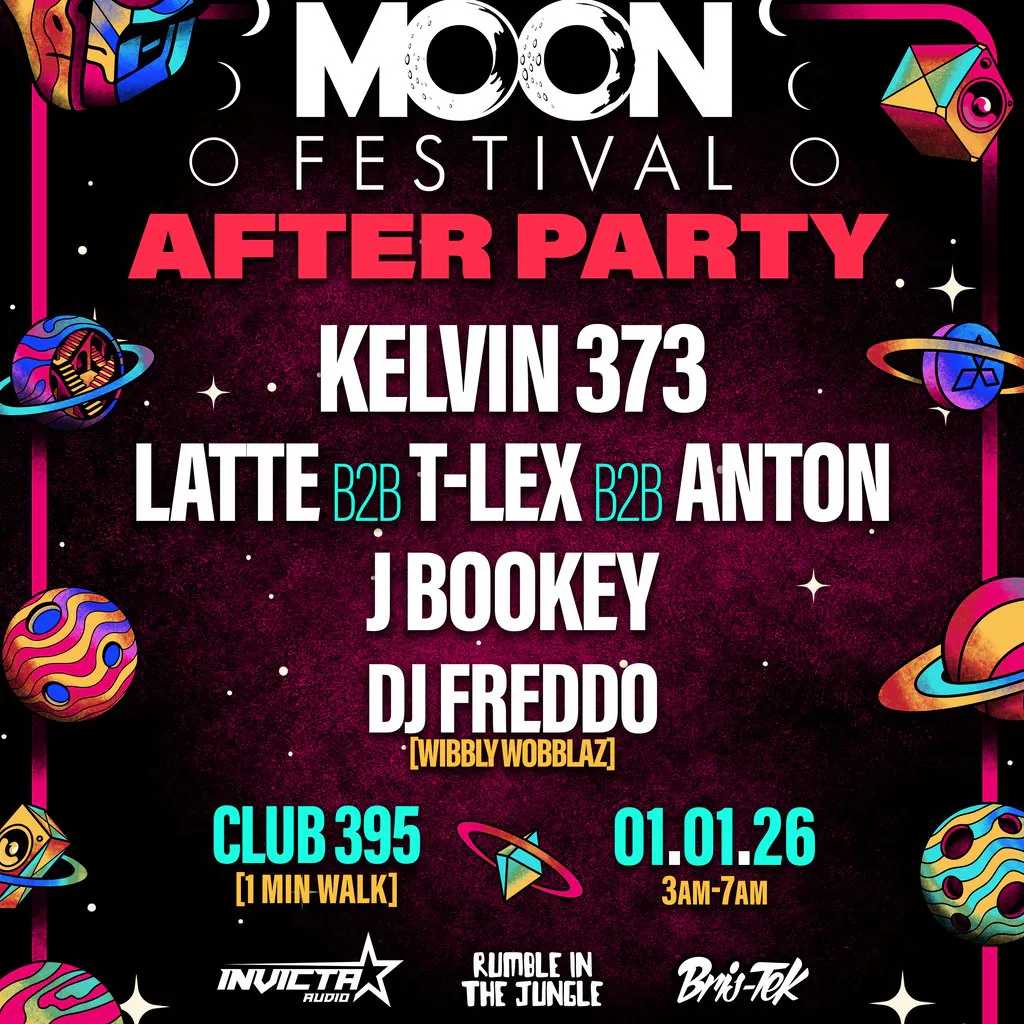 Moon Fest 2025 [AFTER PARTY 3-7AM] | Club 395, Bristol Bristol Thu 01 ...