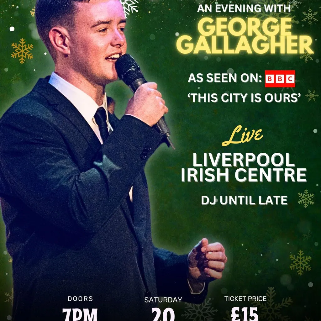 An Evening with George Gallagher | Liverpool Irish Centre Liverpool Sat ...