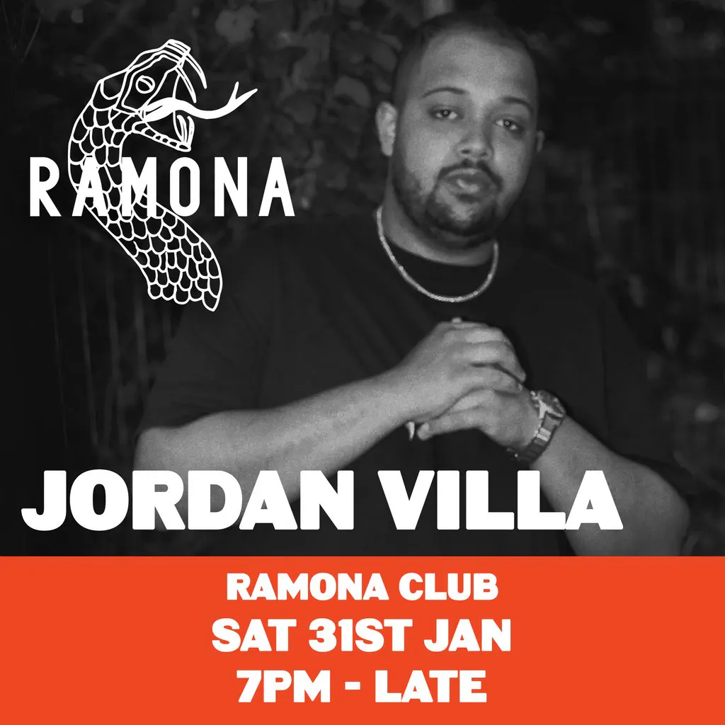 Ramona Club x Jordan Villa | Ramona Manchester Manchester Sat 31 ...