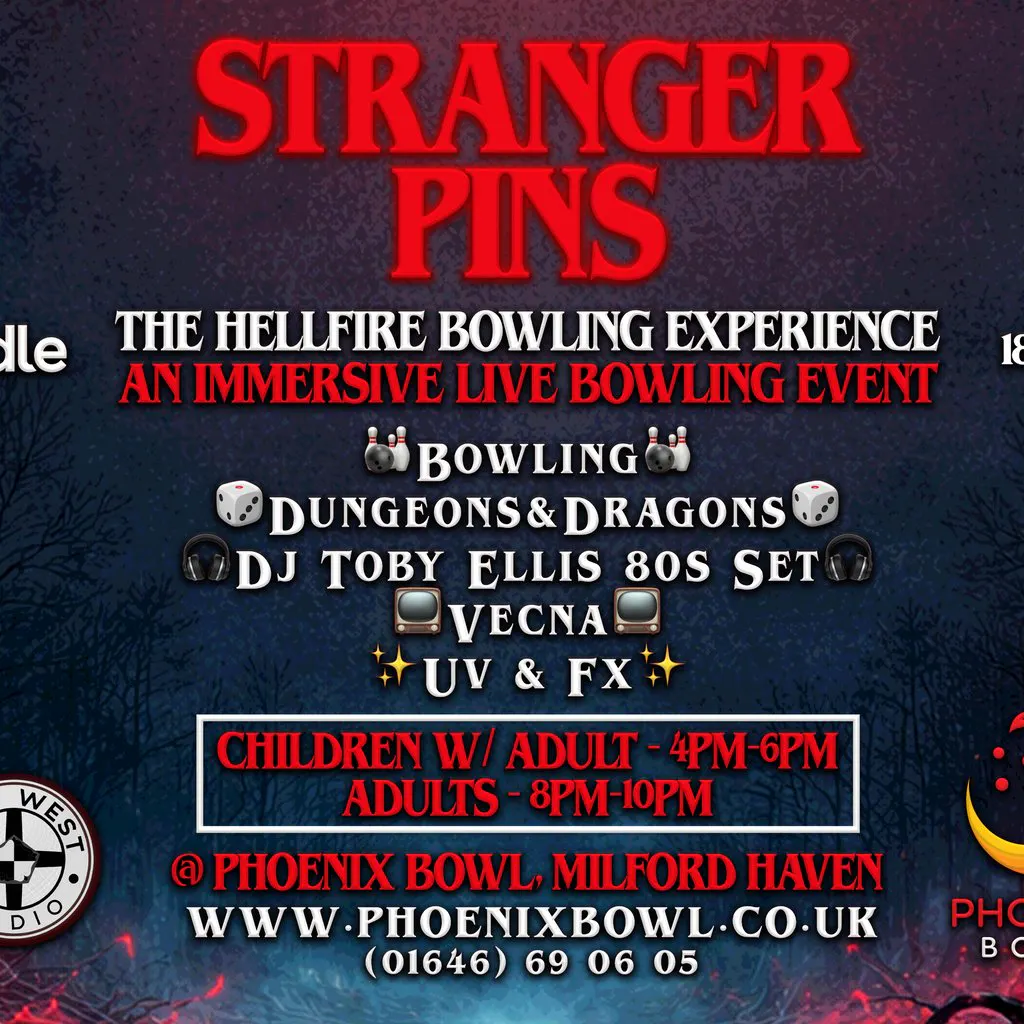 Stranger Pins: The Hellfire Bowling Experience | Phoenix Bowl Milford ...