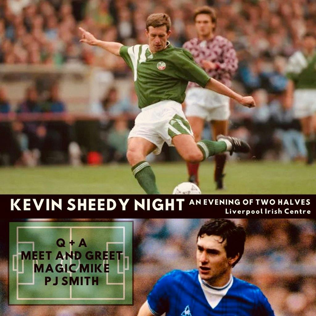 Kevin Sheedy Night, An Evening of Two Halves | Liverpool Irish Centre ...