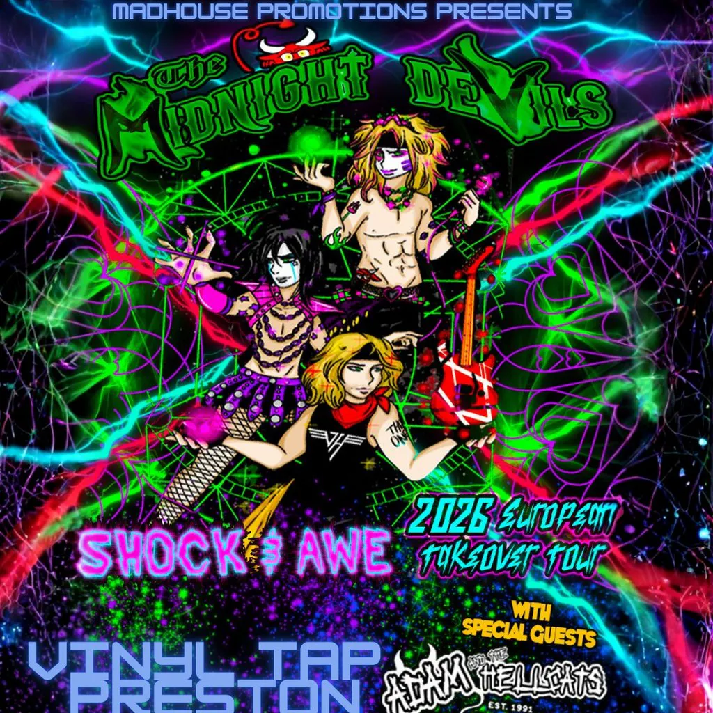 Midnight Devils Vinyl Tap Preston | Vinyl Tap Preston Preston Fri 08 ...