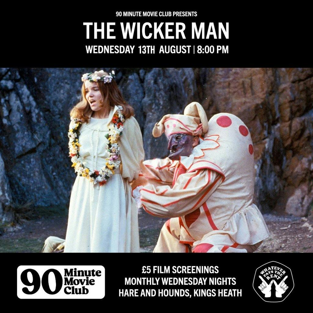H&H x WPTR 90 Minute Movie Club: The Wicker Man (1973) | Hare And ...