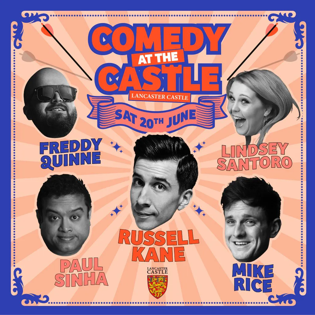 Tickets: Comedy at the Castle: Saturday Night with Russell Kane and ...