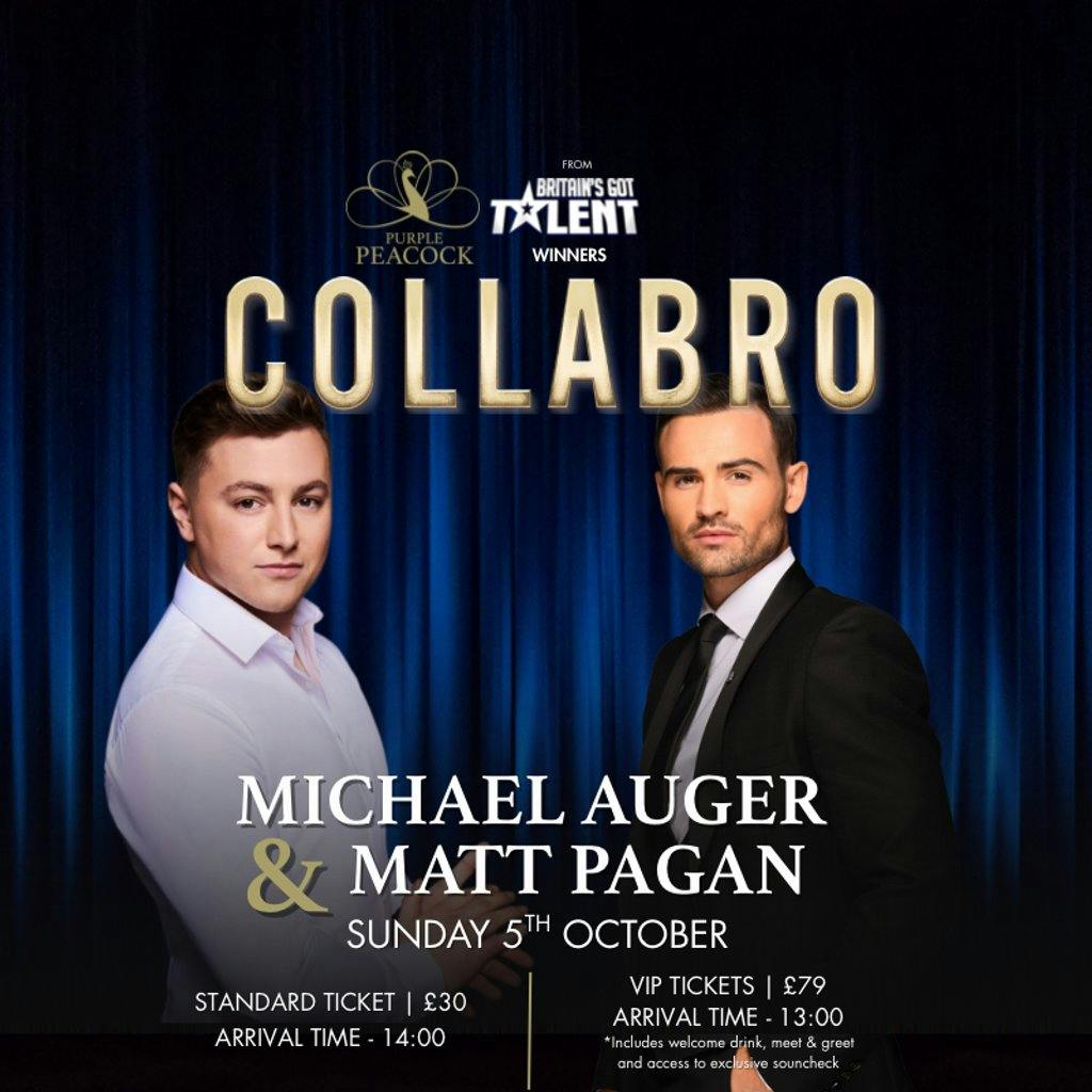 Michael Auger & Matt Pagan | Purple Peacock Newcastle Upon Tyne Sun 05 ...