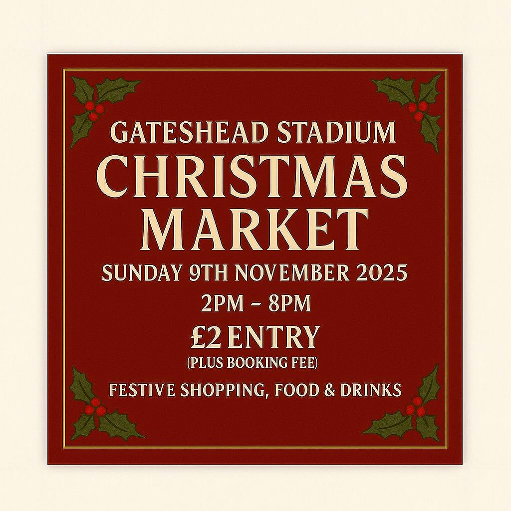Gateshead Christmas Market | Gateshead Stadium Gateshead Sun 09 ...