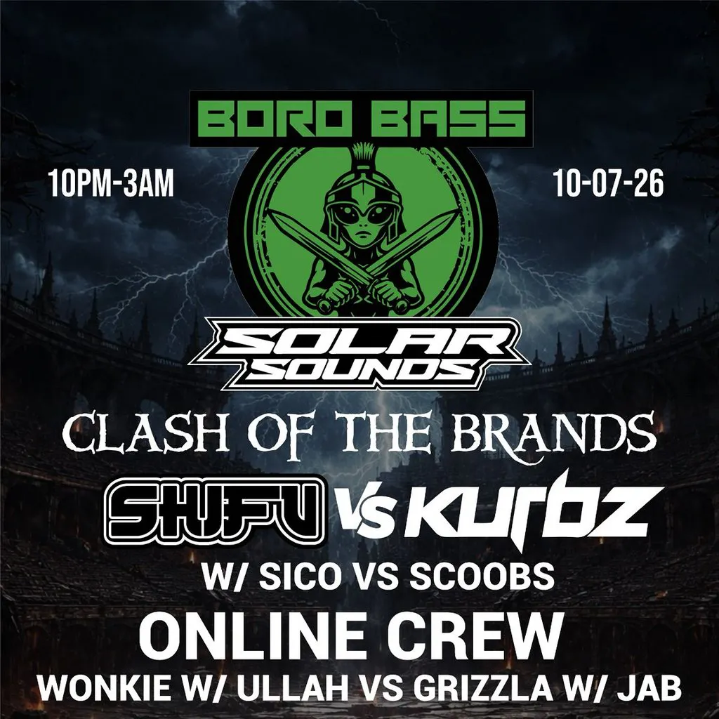Tickets: Boro Bass Vs Solar Sounds - Bristol | Lakota Bristol Fri 10 ...