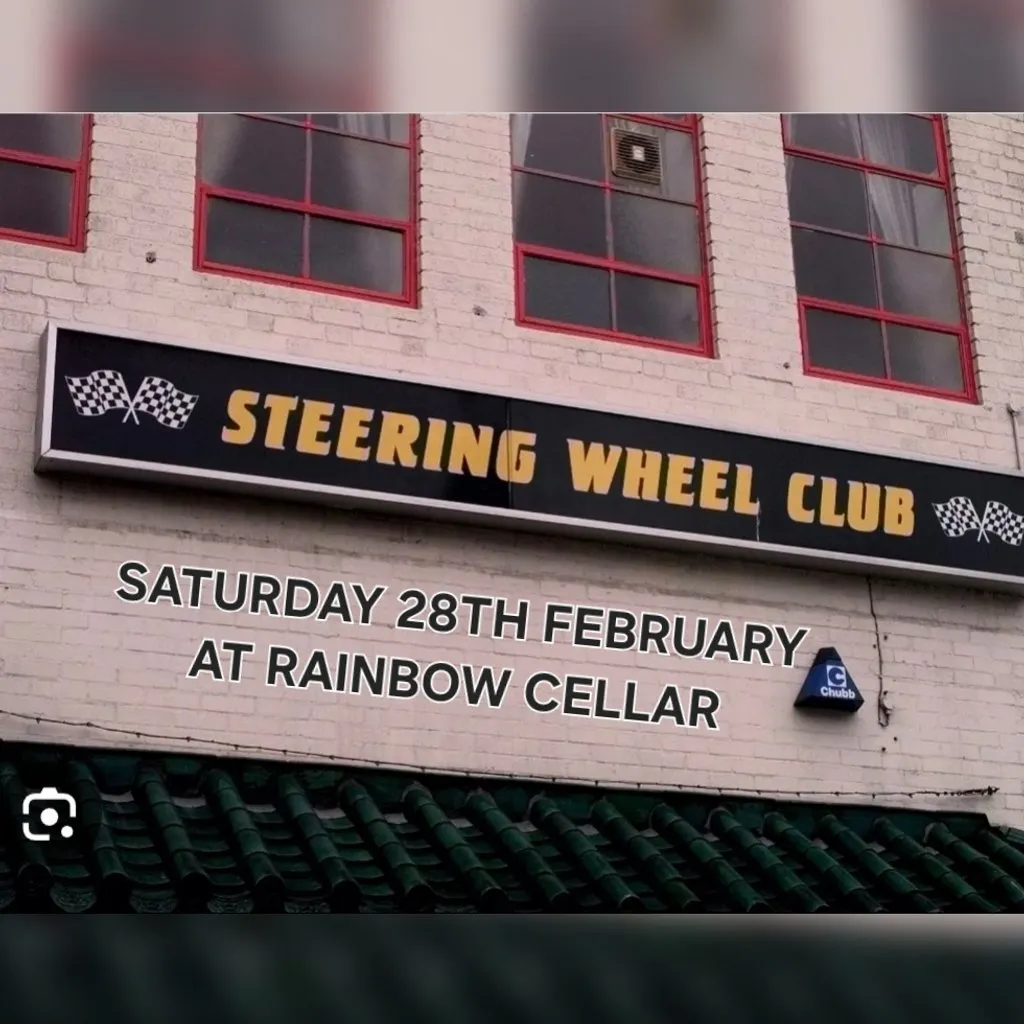 The Steering wheel reunion part 2 - Sat 28th Feb | Rainbow Cellar ...