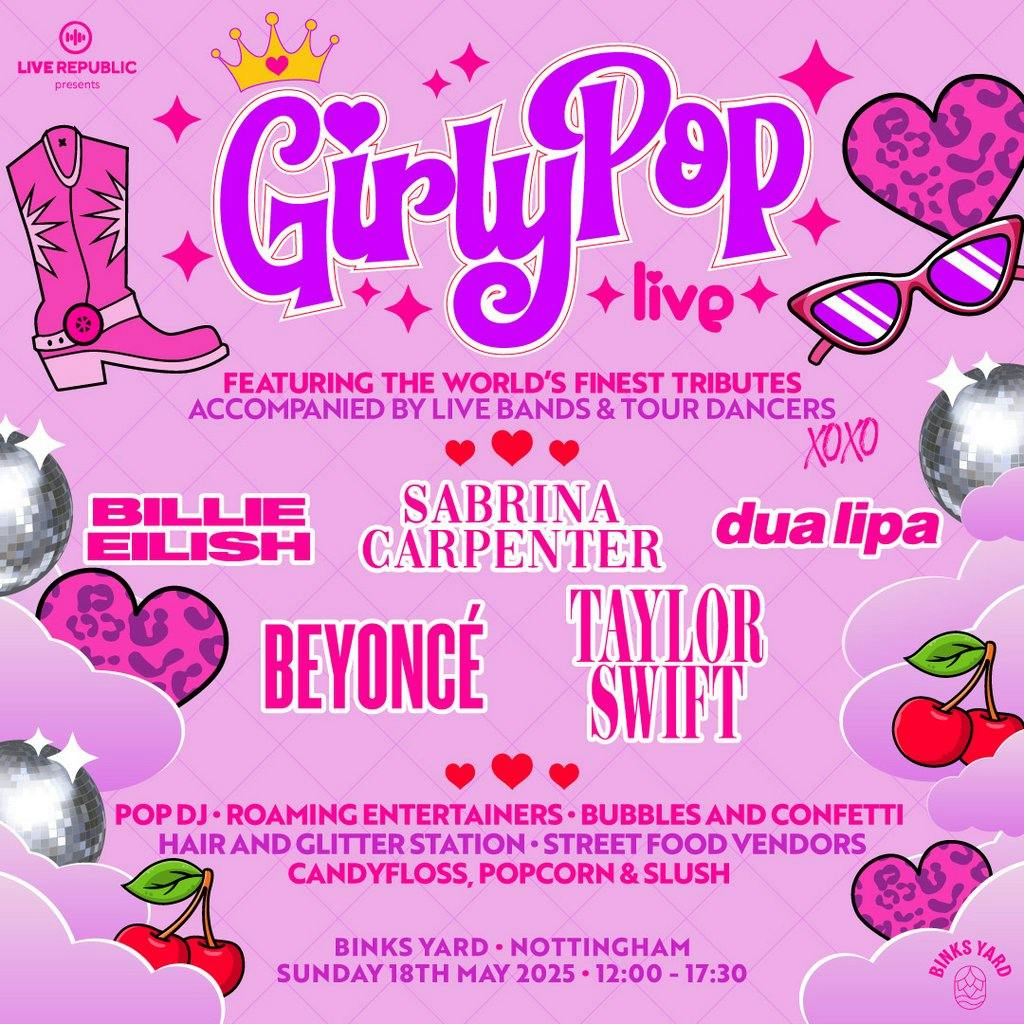 Tickets: Girlypop Live - Sabrina Carpenter, Taylor Swift & more | Binks Yard Nottingham Sun 18 ...