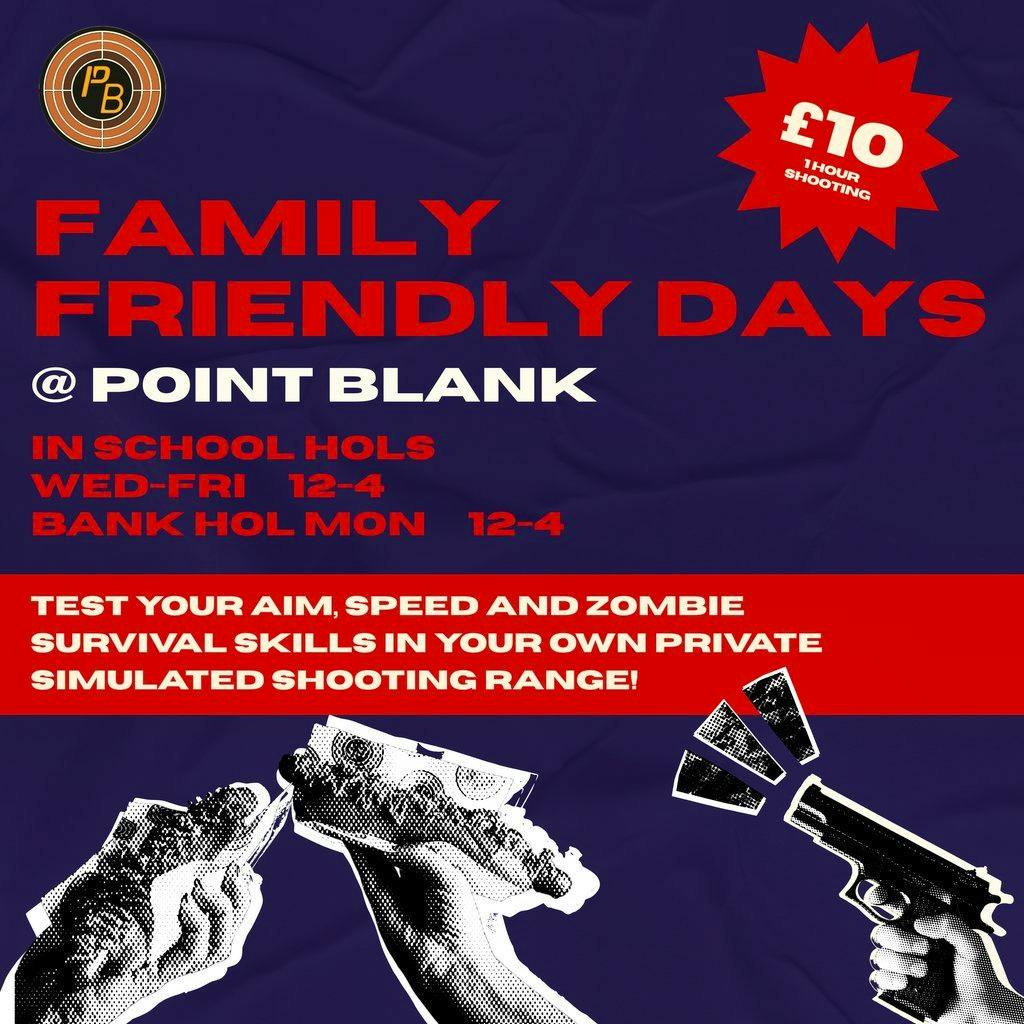 Tickets: Family Friendly Days @ Point Blank Manchester | Point Blank ...