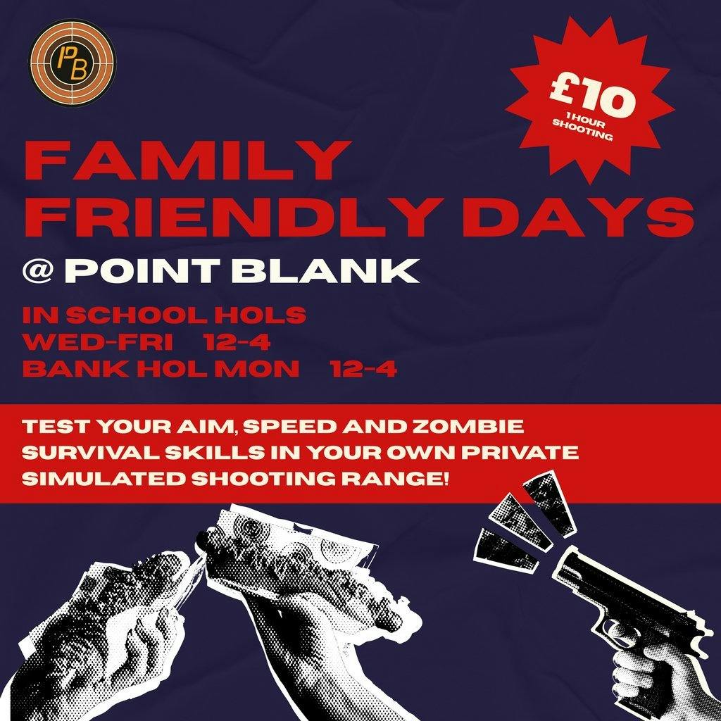 Tickets: Family Friendly Days @ Point Blank Manchester | Point Blank ...
