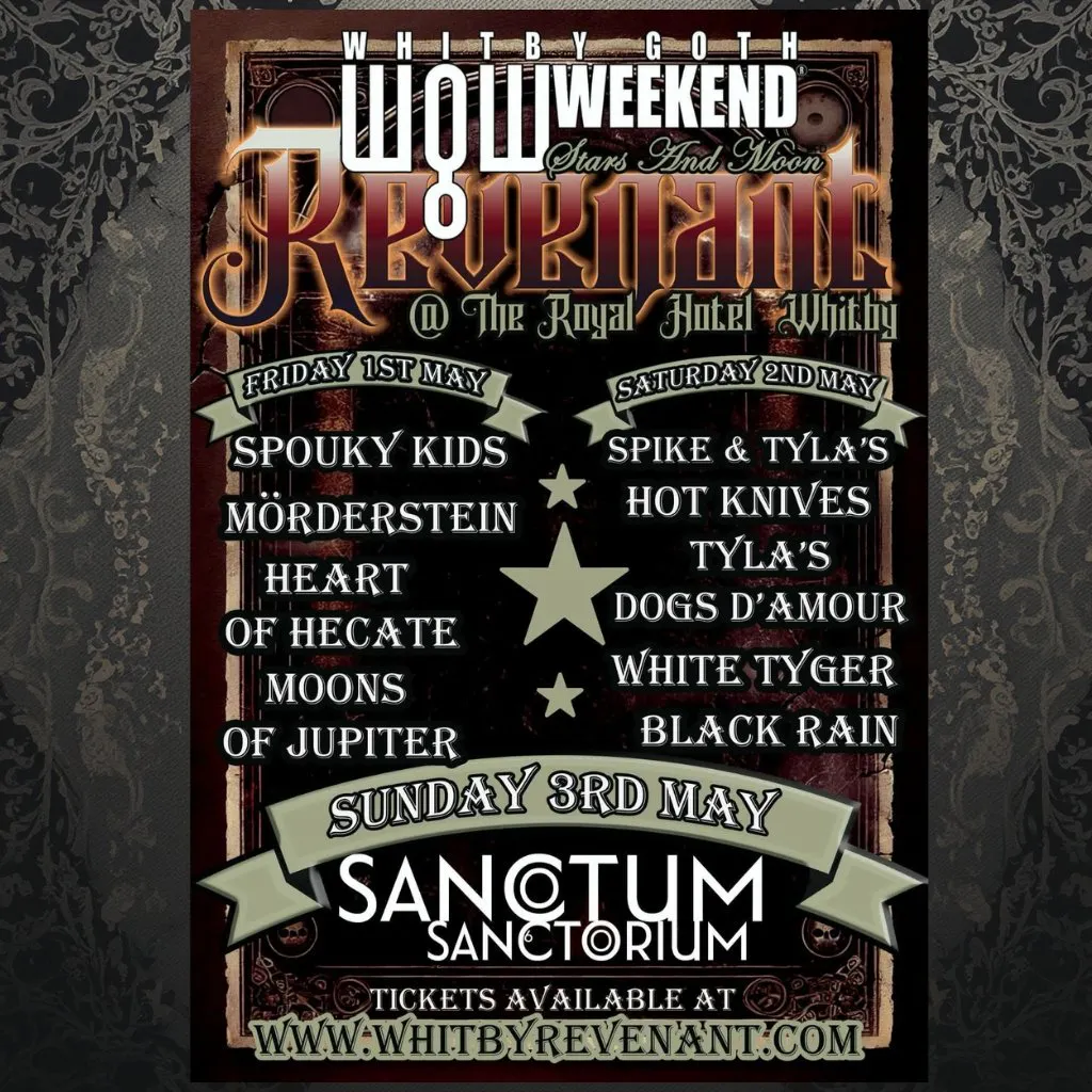 Tickets: Sanctum Sanctorium - The Darkside of the 80's | The Royal ...