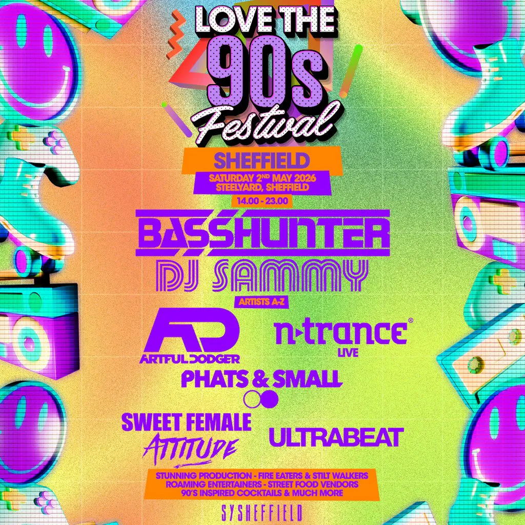 BASSHUNTER, DJ SAMMY & MORE|Love the 90s Festival|SY, Sheffield ...