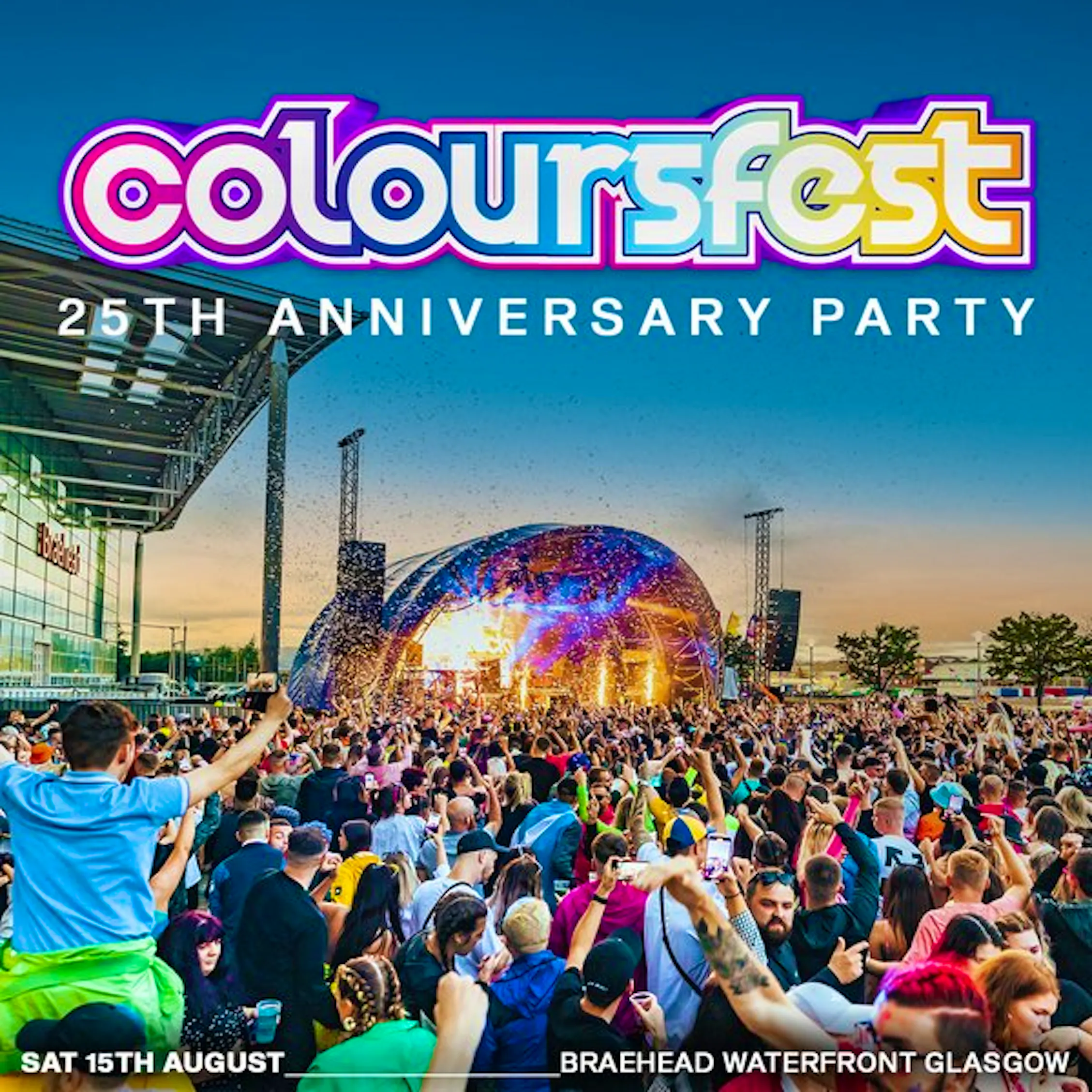 Coloursfest 25th Anniversary 2026 2026 | Tickets & Line Up | Skiddle