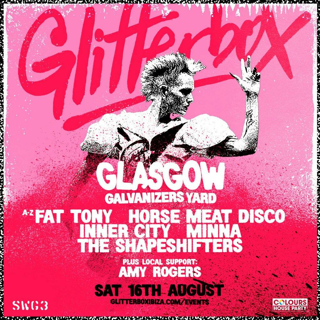 Glitterbox | Galvanizers SWG3 Glasgow Sat 16 August 2025