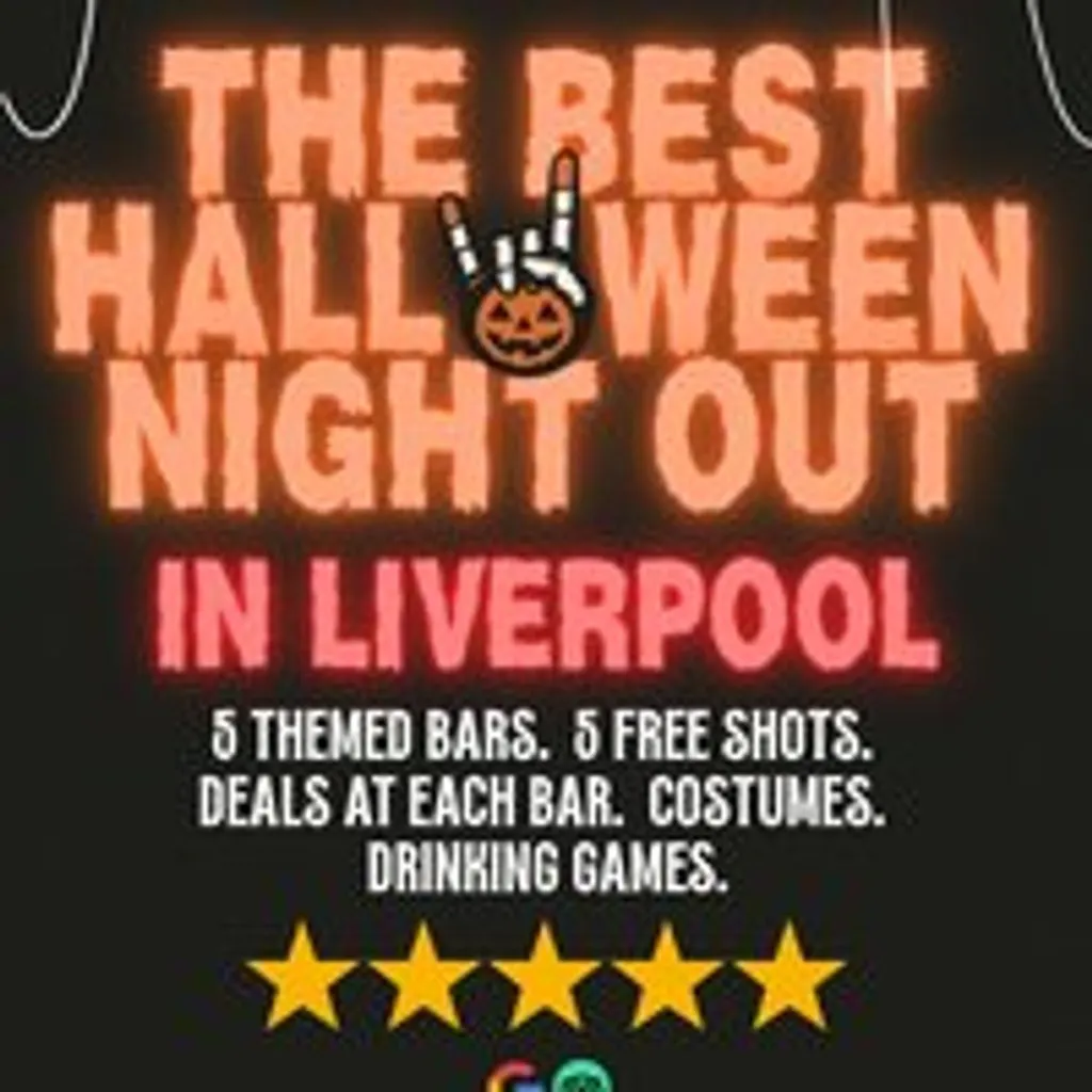The Liverpool Halloween Pub Crawl - Saturday | Holy Garage! Liverpool ...