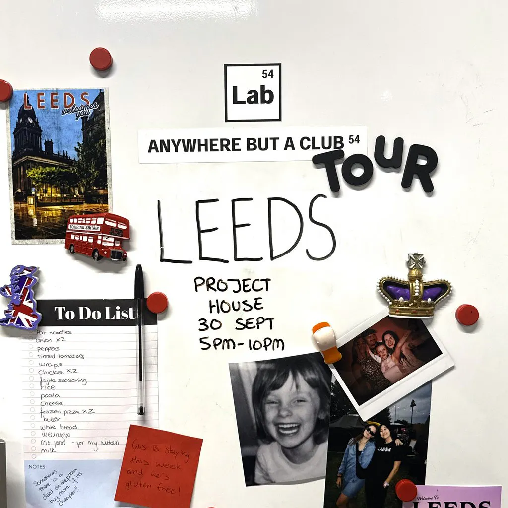 Lab54: Anywhere But A Club - Leeds | Project House Leeds Tue 30 ...