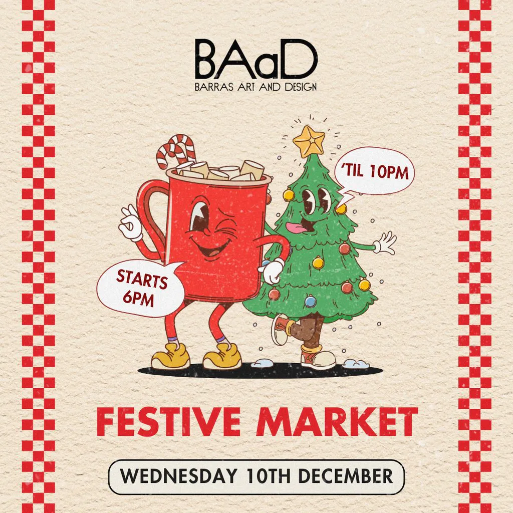 BAaD Festive Market | Barras Art And Design (BAaD) Glasgow Wed 10 ...