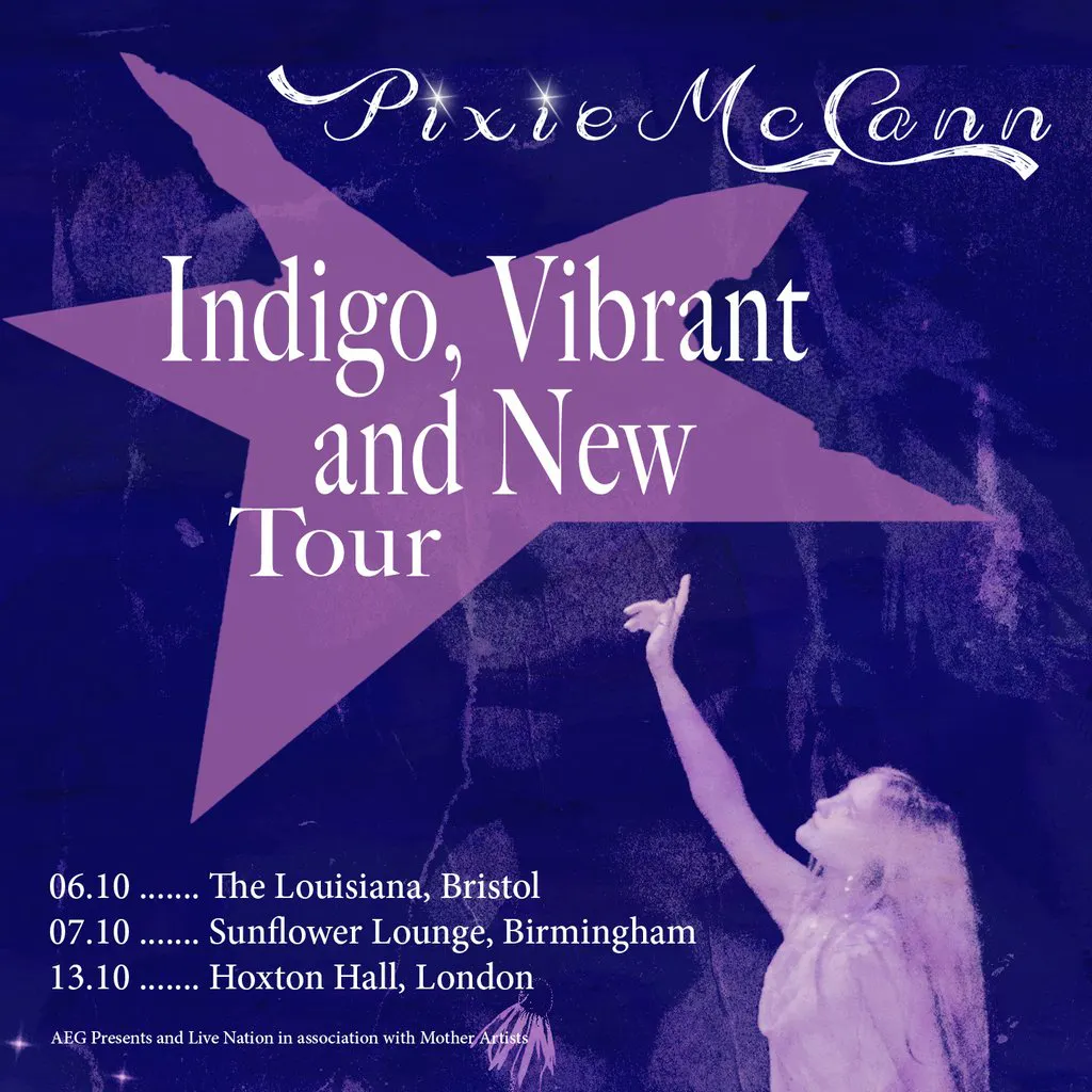 Tickets: Pixie McCann | The Sunflower Lounge Birmingham Wed 07 October 2026