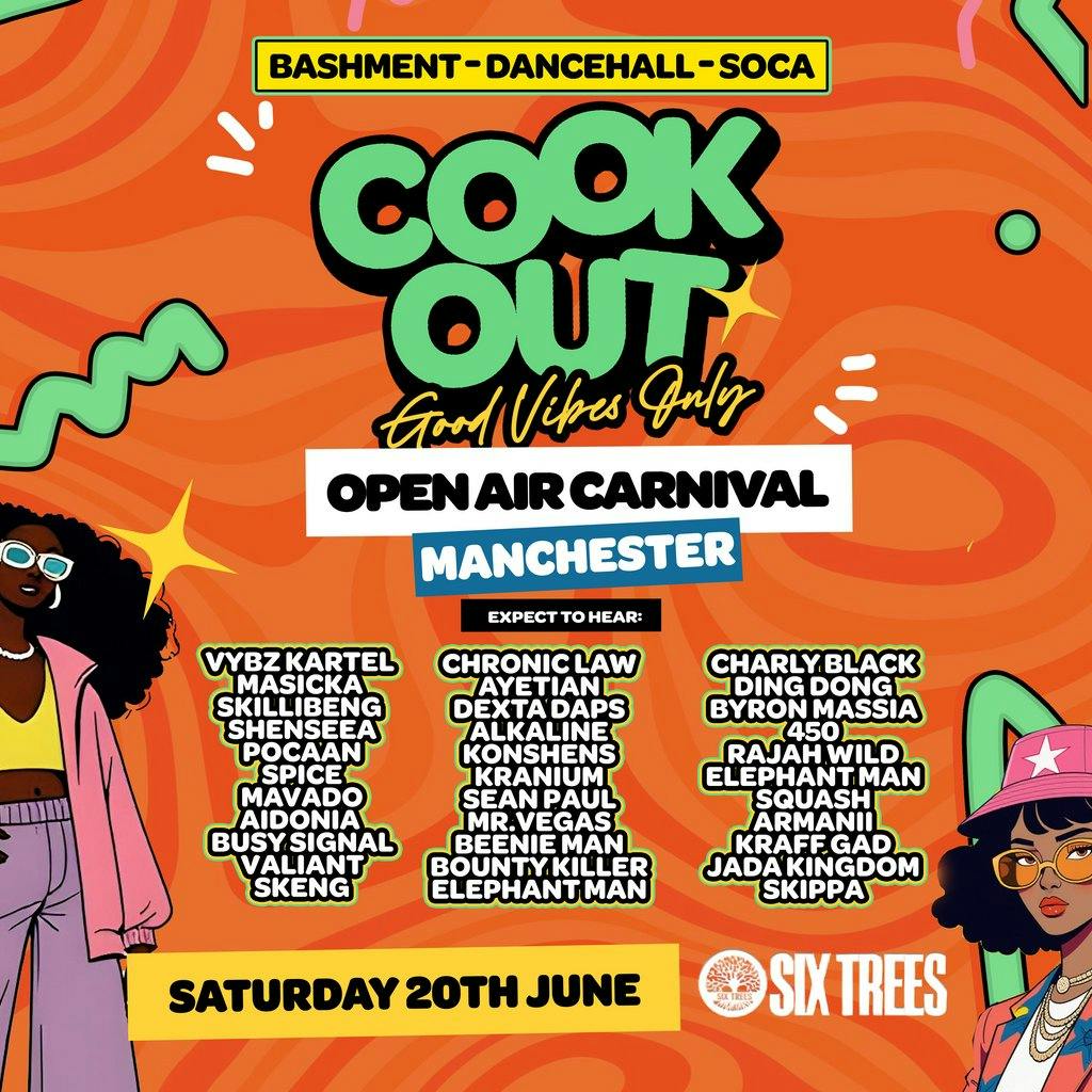 Tickets: Cookout - Summer Outdoor Open-Air Carnival - Manchester | Six ...