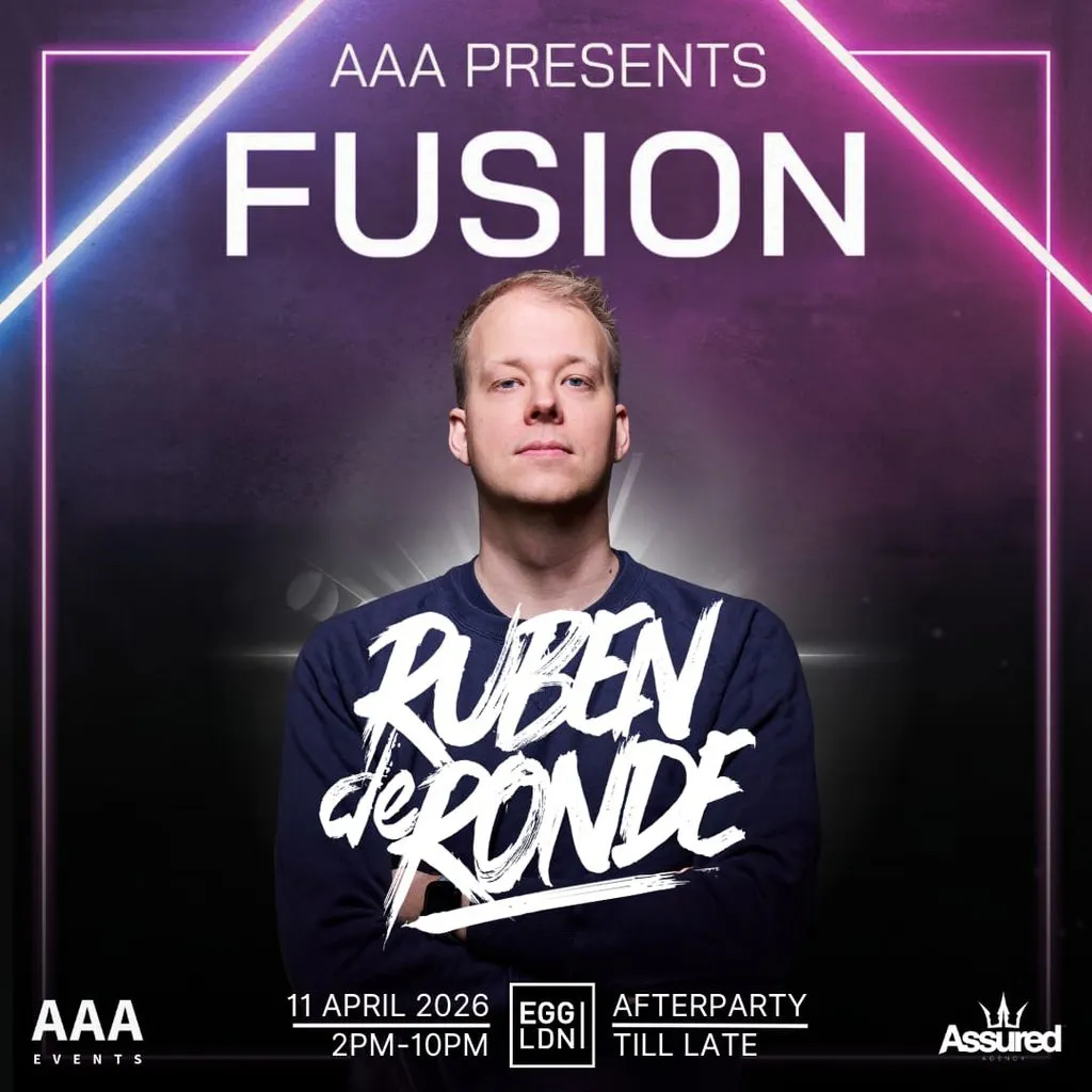 Ruben de Ronde Extended Set | The Egg London London Sat 11 April 2026