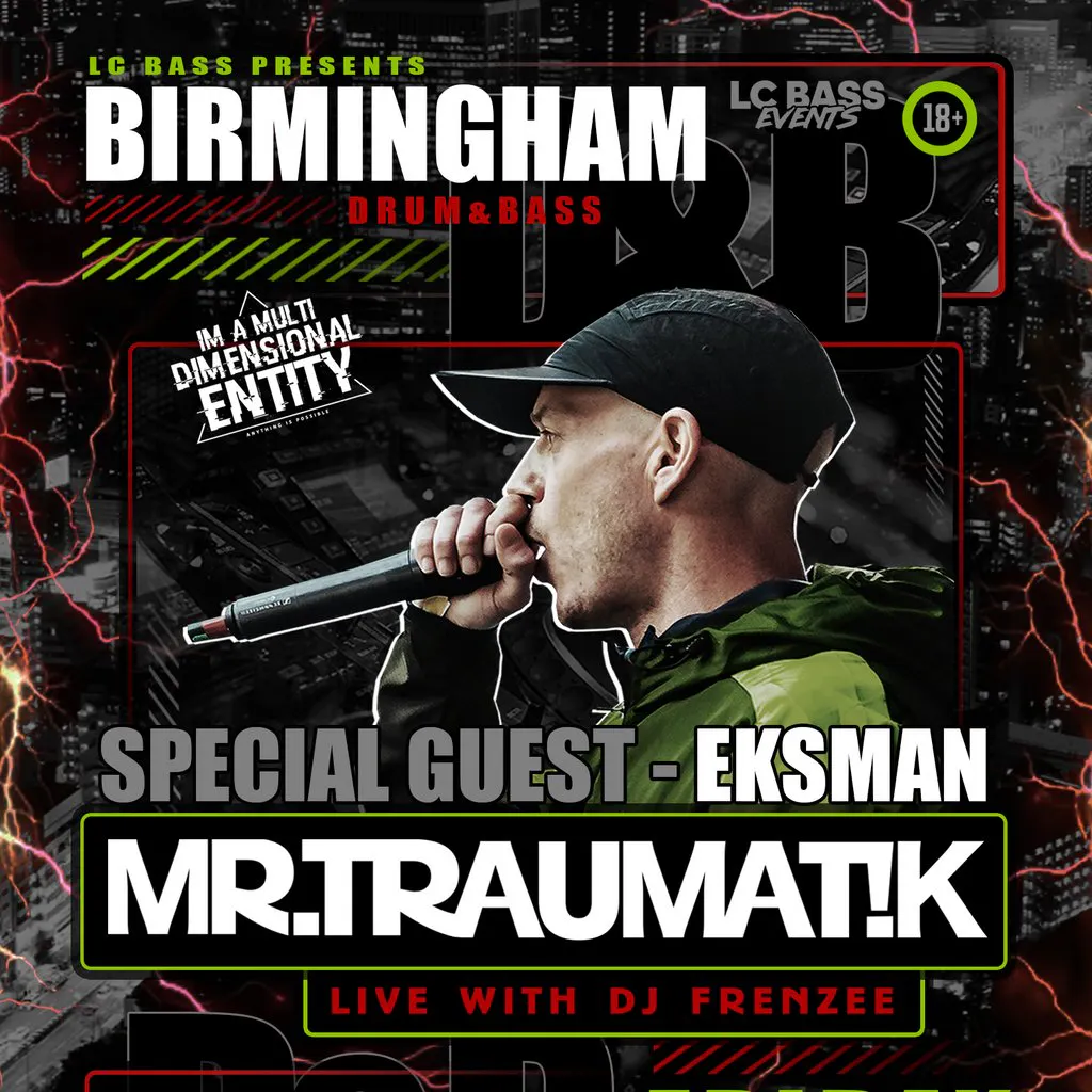 Tickets: Mr Traumatik tour 2026 | Tunnel Club Birmingham Birmingham Fri ...