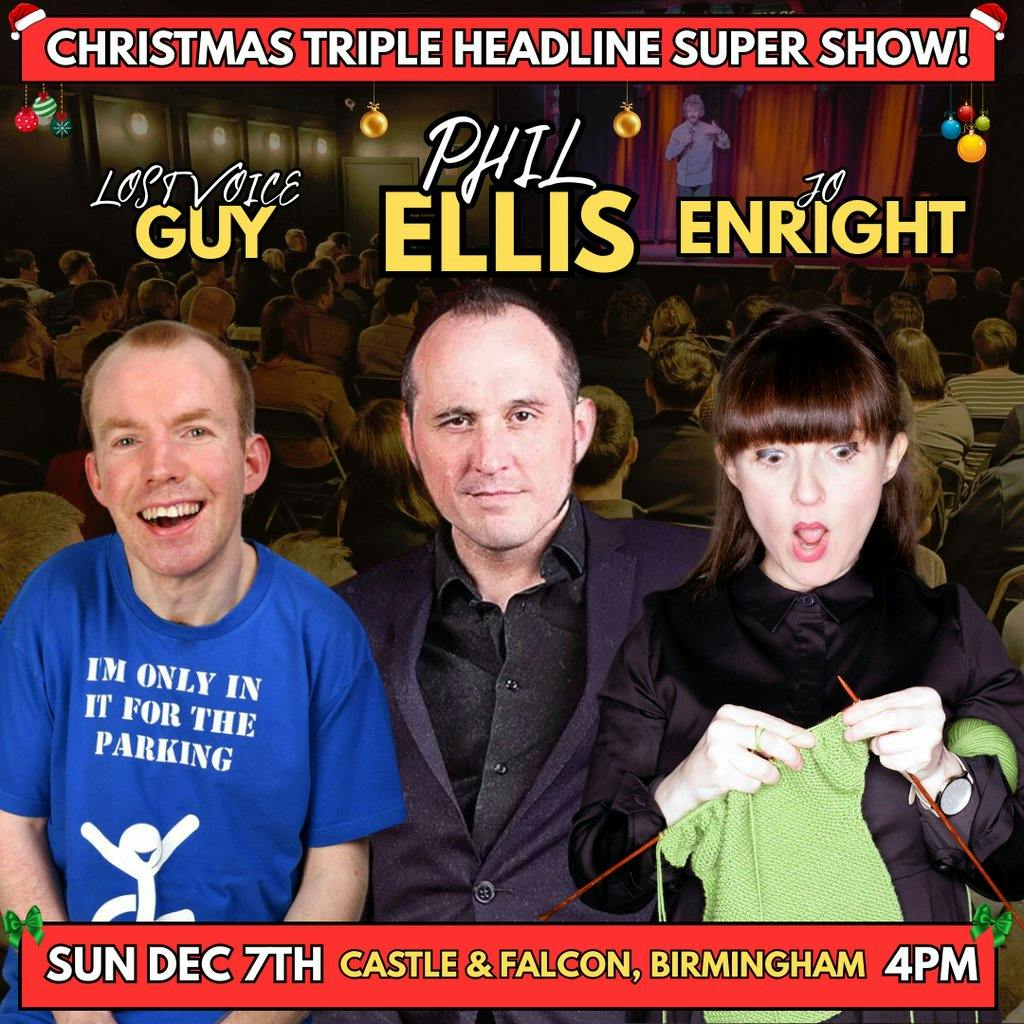 Funny Beeseness: Christmas Super Show - Phil Ellis | Castle And Falcon Birmingham Sun 07 ...
