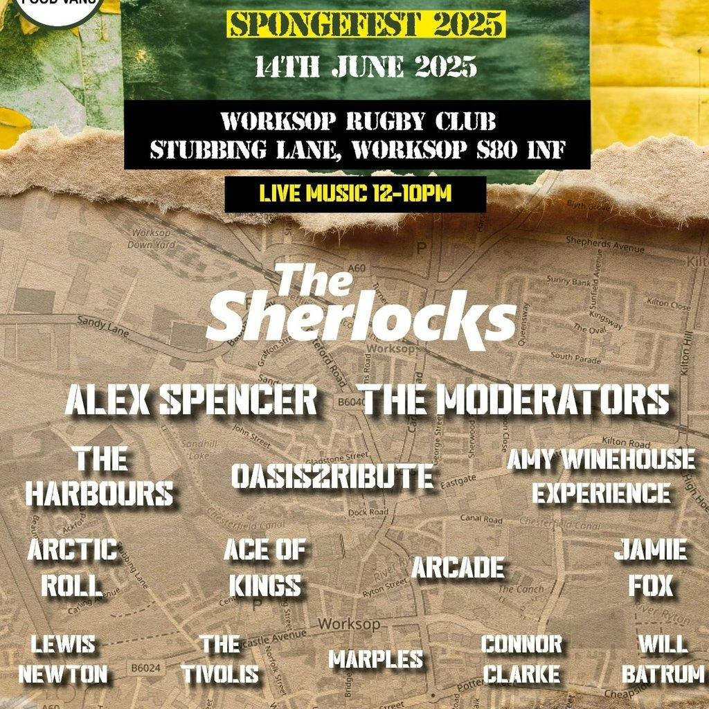 Spongefest | Worksop Rugby Club Worksop Sat 14 June 2025