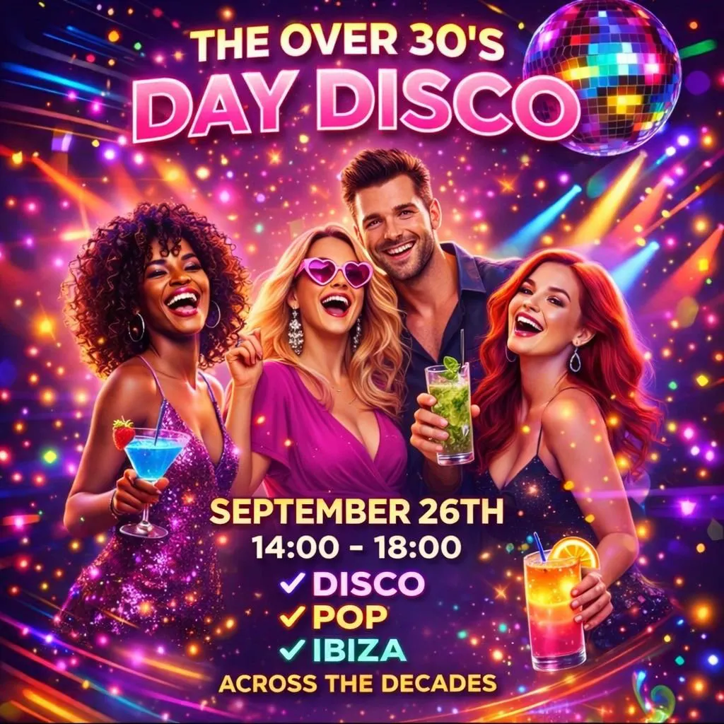 Tickets: Day Disco; Pop, Disco, Ibiza & Cheese | The Charmandean Centre ...