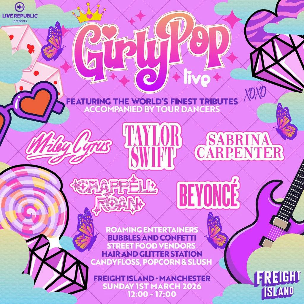 Tickets: Girly Pop | Southampton | EngineRooms Southampton Sun 08 February 2026