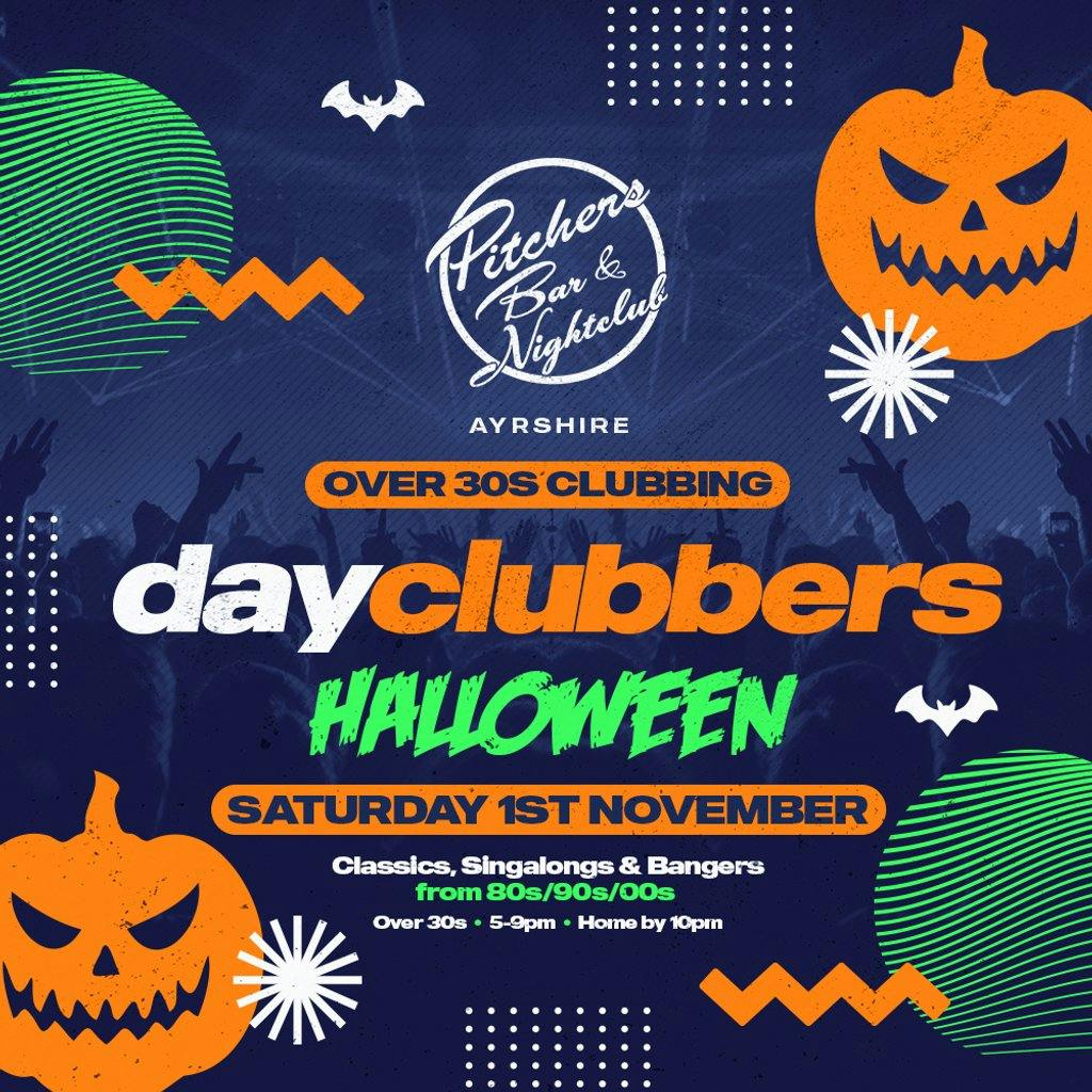 Tickets: Irvine - DayClubbers: The Halloween Day Party! | Pitchers Bar And Nightclub Irvine Sat ...
