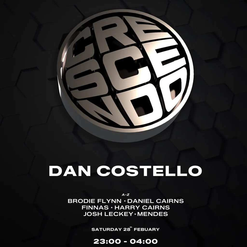 Crescendo presents: Dan Costello | The Deaf Institute Manchester Sat 28 ...