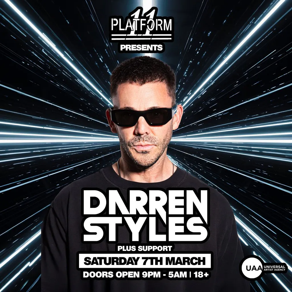 Darren Styles | Platform 11 Pontypridd Sat 07 March 2026