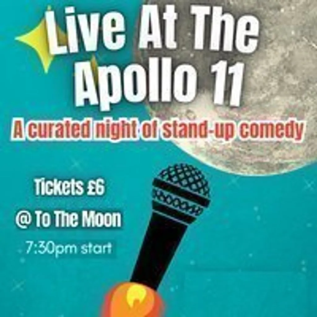 Tickets: Live At The Apollo 11 - Comedy Night | To The Moon Bristol Thu ...
