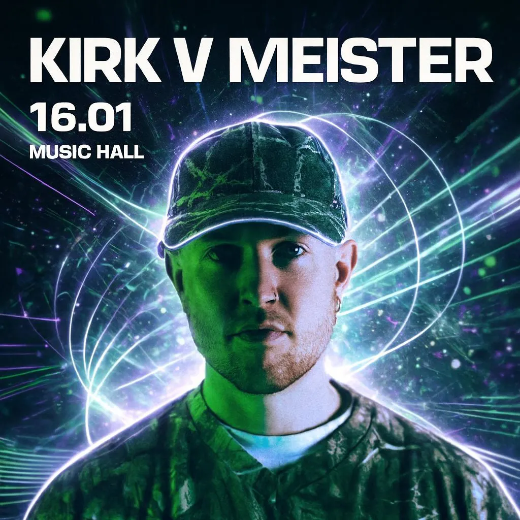 AHpromotions:KIRK V MEISTER | Music Hall Dundee Dundee Fri 16 January 2026