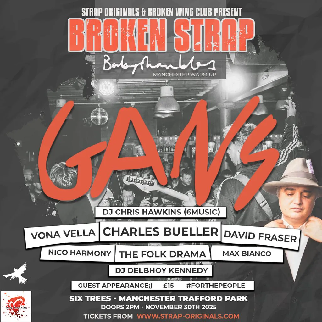 GANS + support Babyshambles warm up | Six Trees Manchester Sun 30 ...