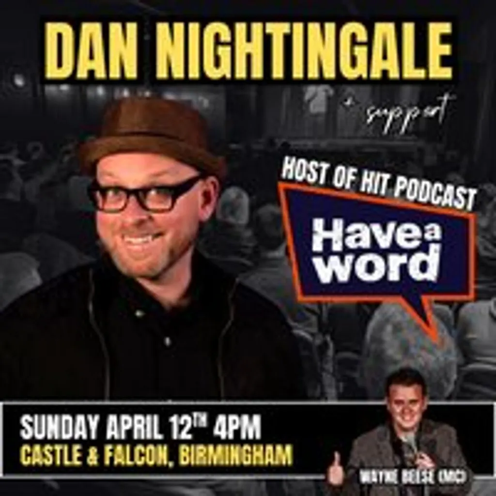Tickets: Funny Beeseness: Dan Nightingale | The Castle And Falcon ...