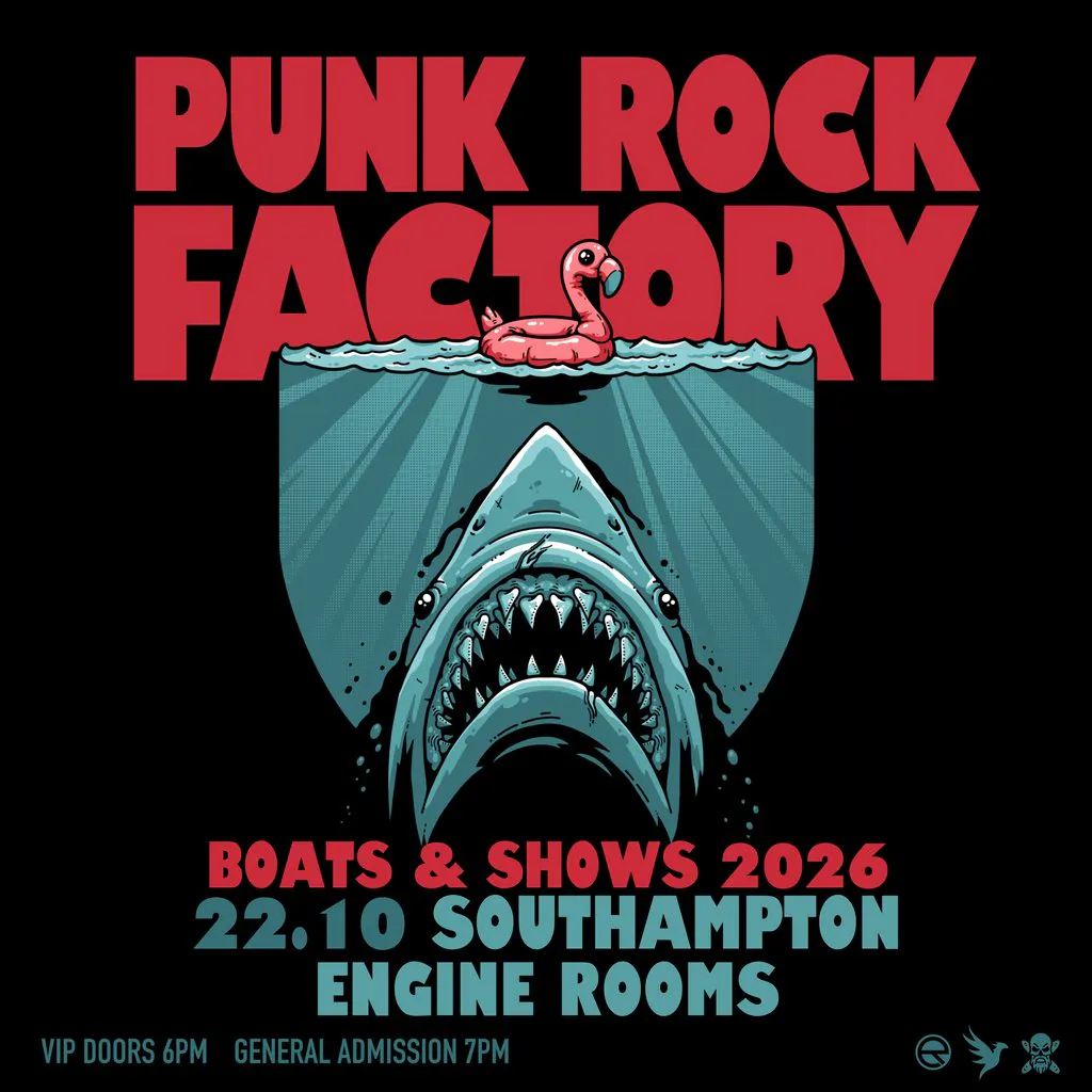 Tickets: Punk Rock Factory | EngineRooms Southampton Thu 22 October 2026